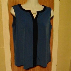 Tahari | Tops | Tahari Royal Blue Top | Poshmark